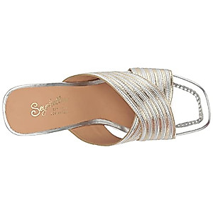 Seychelles Women's Fleet Heeled Sandal, Platinum, 8.5