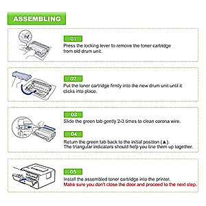 Aztech Compatible DR630 Drum Unit: Replacement for Brother DR630 DR 630 DR-630 MFC-L2700DW HL-L2300D MFC-L2740DW DCP-L2540DW HL-L2380DW HL-L2305W HL-L2320D HL-L2340DW HL-L2360DW Printer (2 Drum Unit)