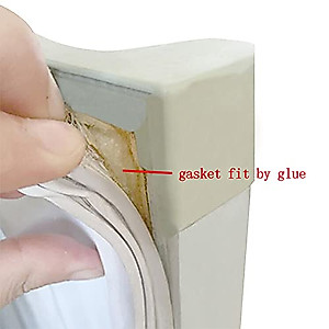 Refrigerator Door Rubber Gasket Seal Strip for Household Refrigerator Commercial Cabinet