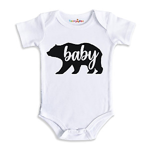 Teeny Fox Baby Bear Family Mama Papa Cute Matching Outfits Couple Shirts