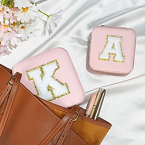 Parima Birthday Gifts for Women -2 Pieces Travel Jewelry Case Set, Travel Gifts Friend Gifts for Women Personalized Gifts Unique Gifts Christmas Gifts for Women Personalized Jewelry Boxes for Women