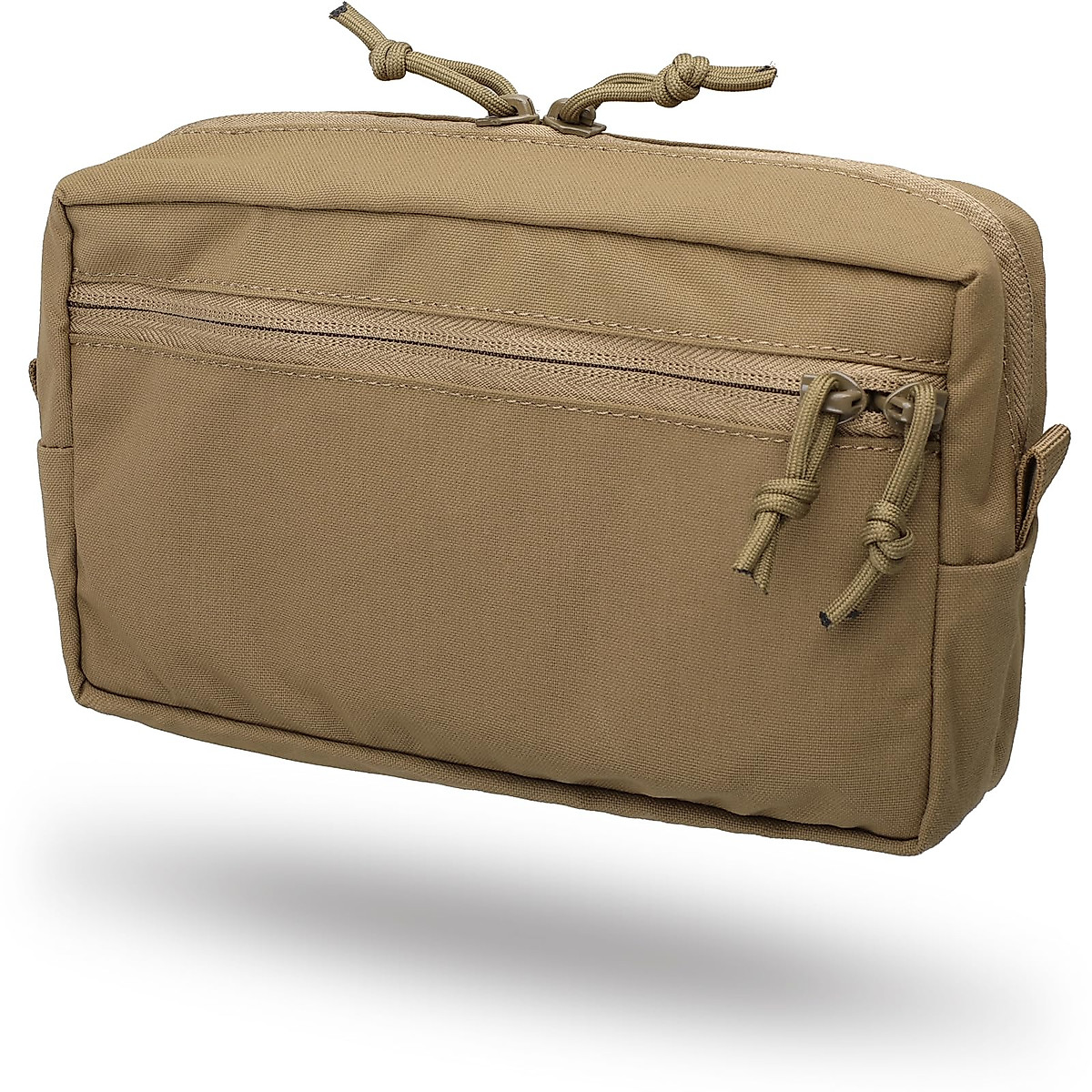 WYNEX Tactical Molle GP Admin Pouch, Molle General Purpose Pouch EDC Molle Utility Tool Pouch Organizer Military Multi Purpose Bag Modular Pouches Cummerbund Belt Pouch with Hook and Loop Insert Panel