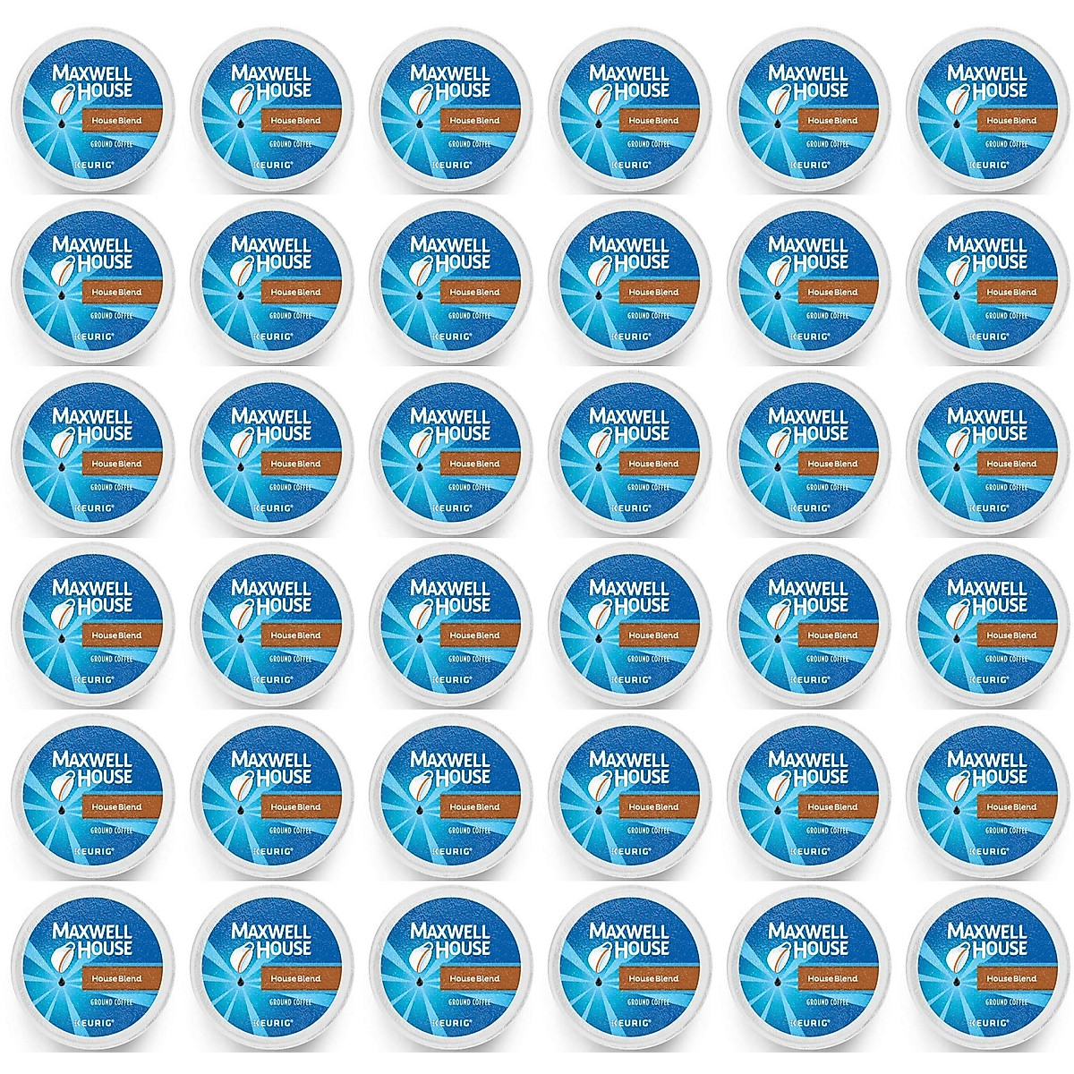 Maxwell House Blend Coffee, 36 K-Cups (Ships in Retail Packaging, as Shown)