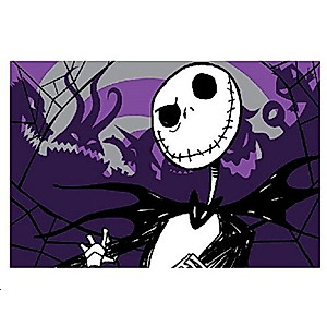 The Nightmare Before Christmas Area Rug Original Disney Carpet Accent Bath Mat