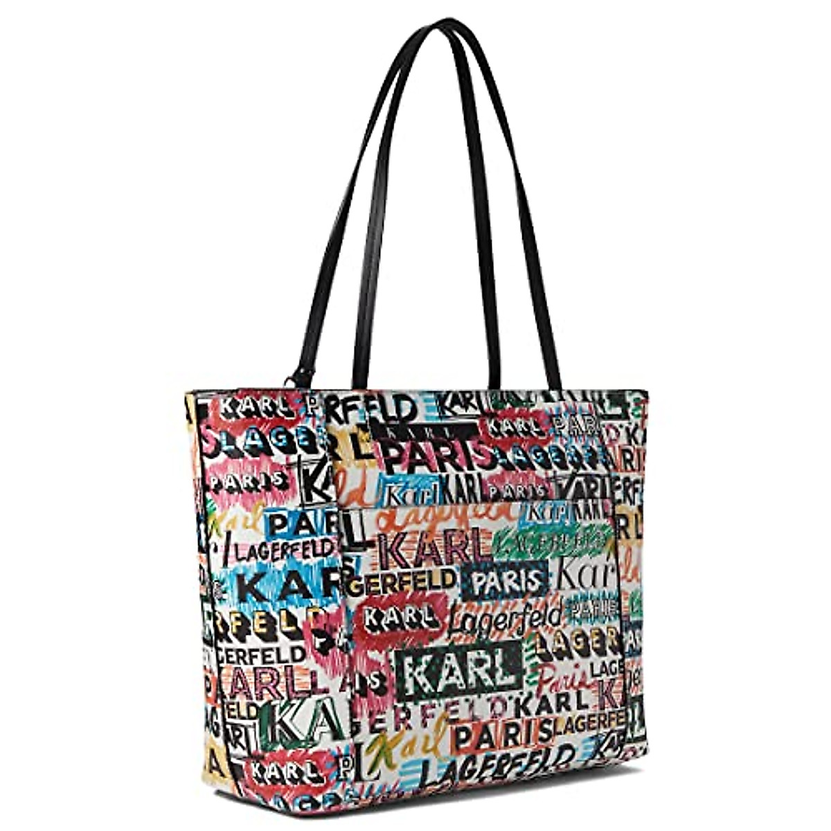 Karl Lagerfeld Paris Adele Tote Logo Explosion One Size