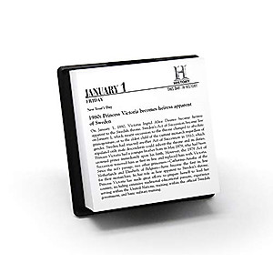 2021 History Channel This Day in History Boxed Calendar: 365 Remarkable People, Extraordinary Events, and Fascinating Facts (Hanging Monthly Calendar with Photography, Office Gifts for Him or Her)