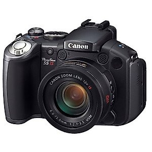 Canon PowerShot Pro Series S5 IS 8.0MP Digital Camera with 12x Optical Image Stabilized Zoom (OLD MODEL)
