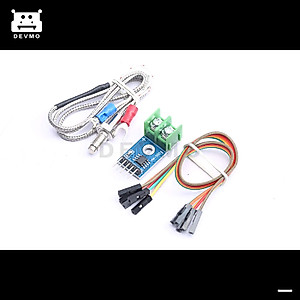 DEVMO DC 5V MAX6675 Module + K Type Thermocouple Temperature Sensor M6 Compatible with Ar-duino Raspberry Pi