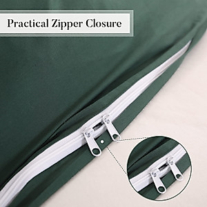 SNOWMAN Duvet Cover Queen Size,3 Pieces Bedding Sets,1200Thread Count 100% Egyptian Cotton Comforter Cover with 2 Pillowcases Ultra Soft&Breathable(Blue,90x90Inches)