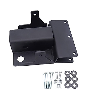 WSays Compatible with Kawasaki Mule 610 600 Mule SX Rear 2'' Receiver Trailer Tow Hitch Plater Kit