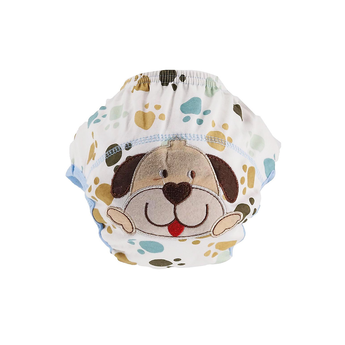 AUBIG Baby Boys Bloomers 4Pcs Toddler Girls Toilet Pee Potty Training Pants Cotton Underwear Ruffle Underpants Breathable Panties