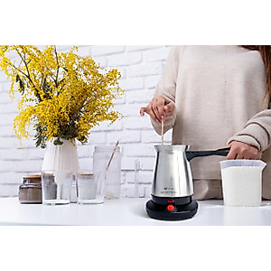 SoftOwl Stainless Steel Electric Wax Melting Pot - 23 Oz Professional Pitcher for Candle Making Kits - Wax Melter for Candle Making - High Volume Dripless Pouring Candle Making Pot