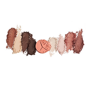 M. Asam Magic Finish Eyeshadow Palette – Pigmented eye make-up with 8 shades of eyeshadows & a blush, elegant case with large built-in make-up mirror, for every age & skin type, make-up set