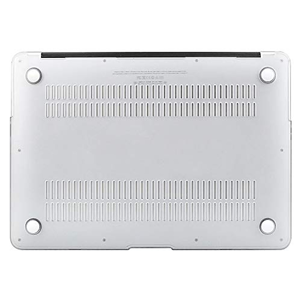 MOSISO Compatible with MacBook Air 13 inch Case (Models: A1369 & A1466, Older Version 2010-2017 Release), Plastic Cloud Marble Hard Shell Case & Keyboard Cover & Screen Protector, Hot Blue