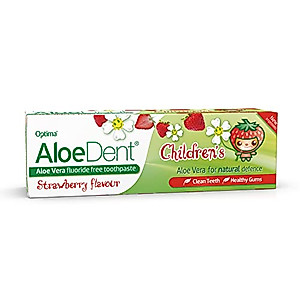 AloeDent Children's Strawberry Toothpaste - 50ml