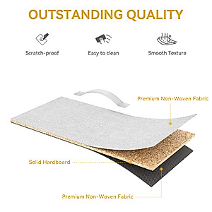 DWVO Dresser TV Stand, Fabric Dresser with 5 Drawers, Dresser for Bedroom, Wide Dresser, Storage Tower, Chest of Drawers for Closet, Living Room, Hallway, Light Grey