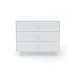 OEUF Merlin 3 Dresser with Sparrow Base in White