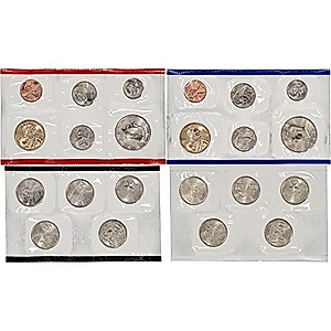2004 P&D US Mint Uncirculated Coin Mint Set Sealed Unicirculated