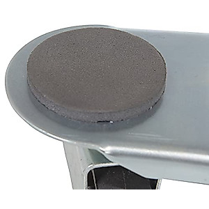 Vestil LEG-D-12-4PK Leg Dolly, 300 lb. Capacity, 12" x 10-3/4", Silver (Pack of 4)