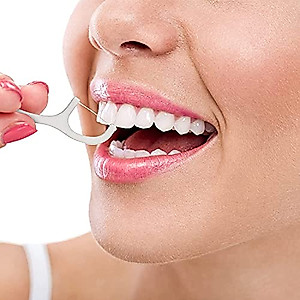 4 Colors Set Portable Floss Dispenser, Automatic Dental Floss Picks Cases Premium Refillable Floss Pick Holder Travel Floss Organizer for Teeth Cleaning,Specialized Floss