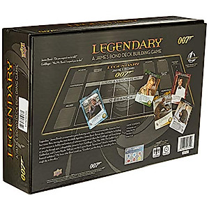 Upper Deck 2019 Legendary: 007, James Bond Deck-Building Game, Multi