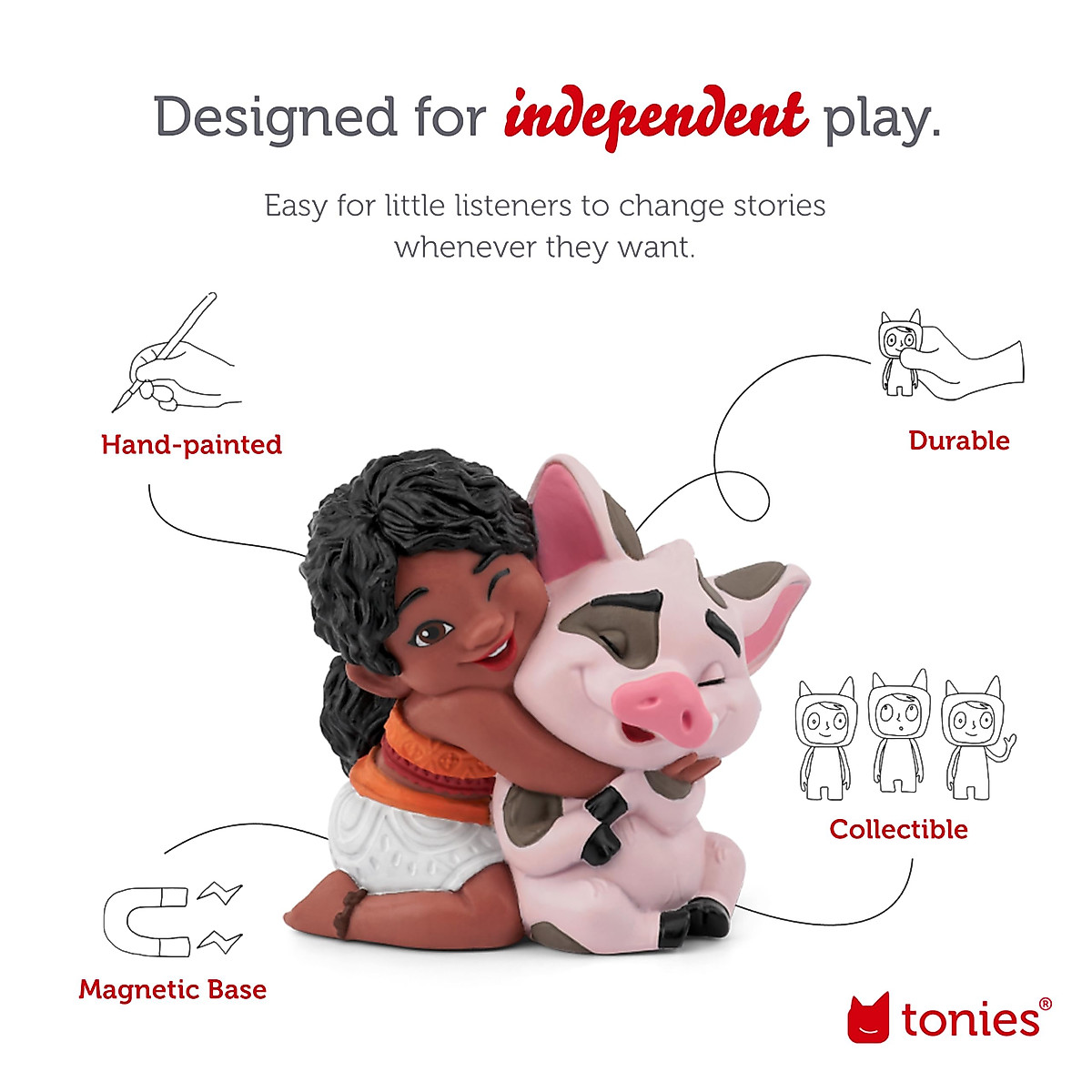Tonies Simea Audio Toy Figurine from Disney's Moana 2