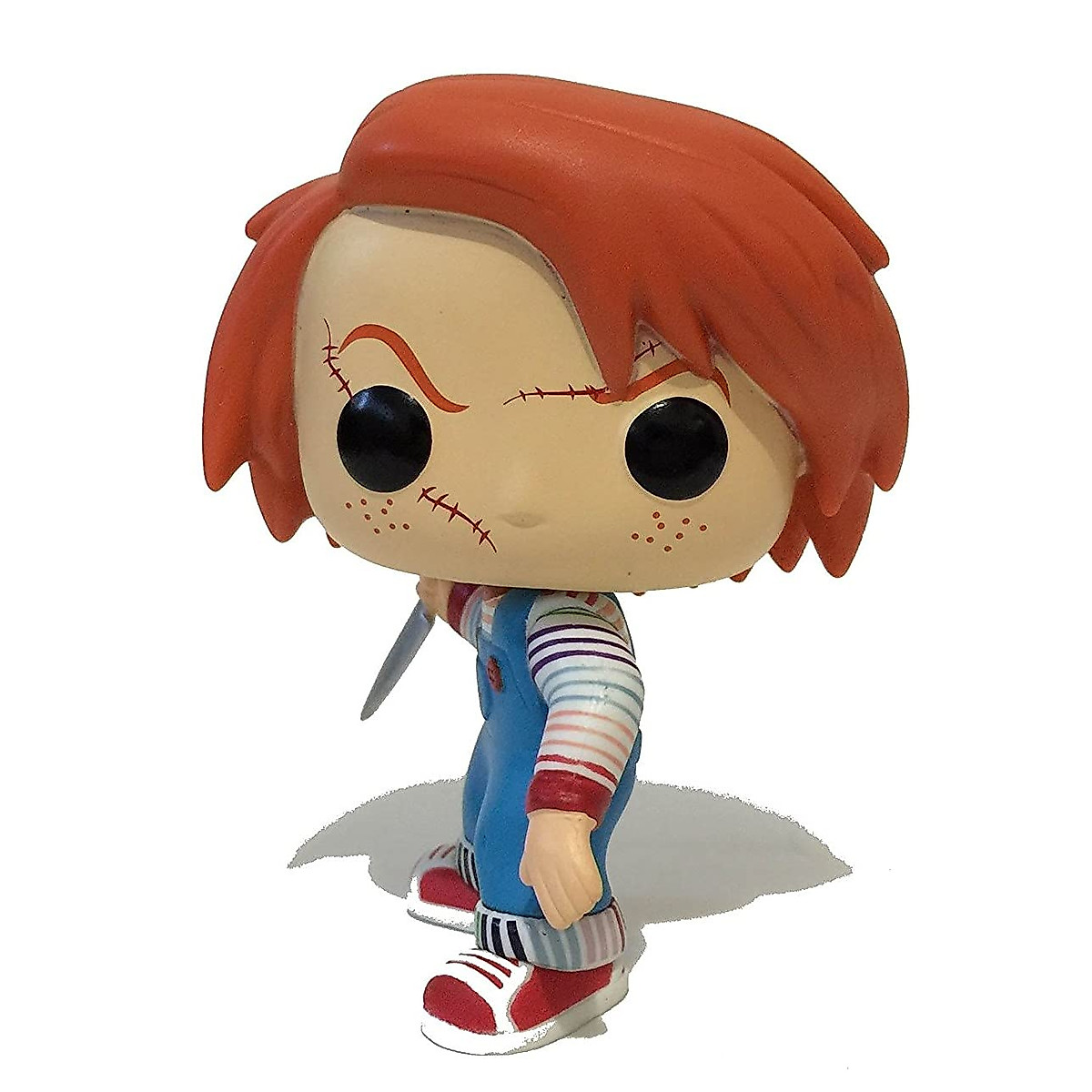 POP Child's Play 2 - Chucky Funko Pop! Vinyl Figure (Bundled with Compatible Pop Box Protector Case), Multicolor, 3.75 inches