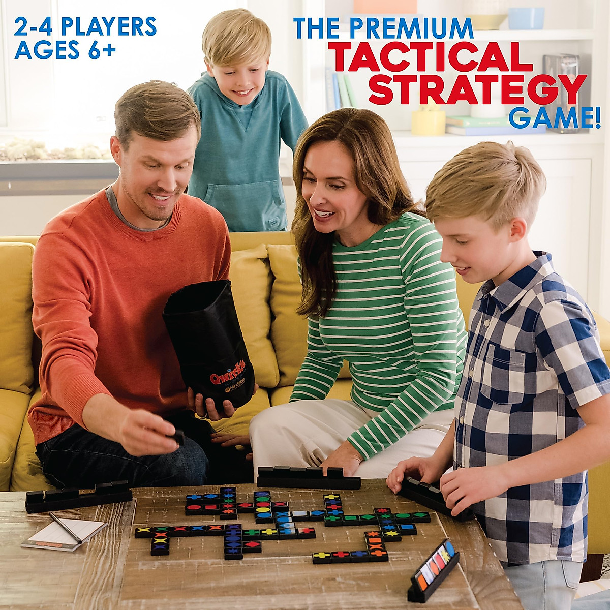 Mindware | Qwirkle Collector's Edition | Family Game | Ages 6+ | 2-4 Players | 45 Minutes Playing Time