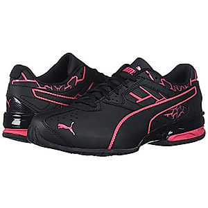 PUMA Womens Tazon 6 Cross Trainer, PUMA Womens Black-Nrgy Rose, 9