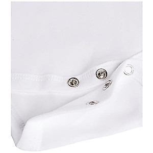 Gerber Unisex Baby 5-Pack Short Sleeve Variety Onesies Bodysuits Short Sleeve White 6-9 Months