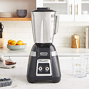 Waring Commercial BB300S 1-Hp bar Blender, Black 48 oz