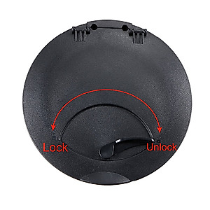 LIXADA 9" Deck Plate Hatch Cover Kit with Storage Bag for Marine Inflatable Boat Kayak Rigging