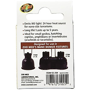 Zoo Med Labs 25W Nano Ceramic Heat Emitter