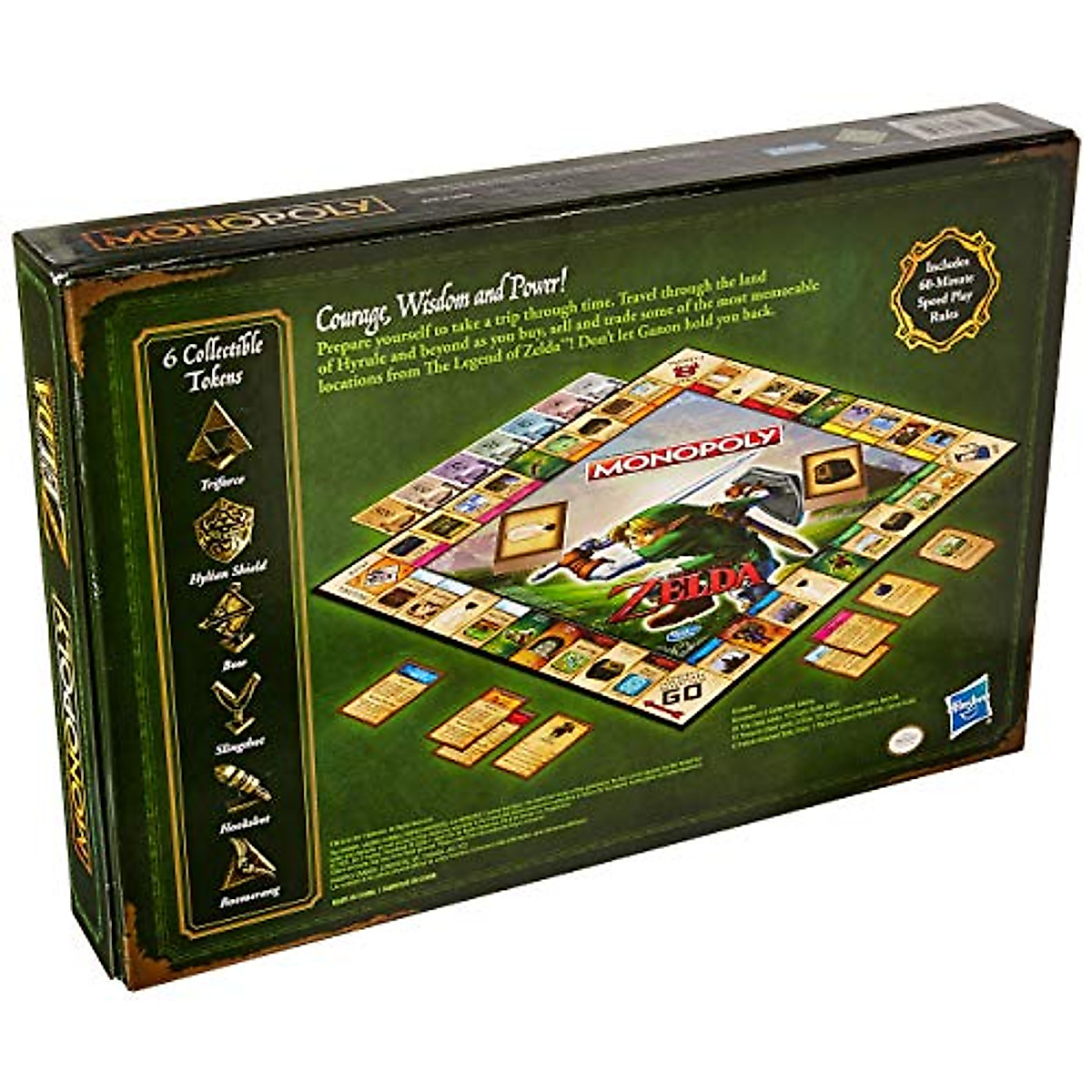 Monopoly Legend of Zelda Collectors Edition Board Game Ages 8 & Up (Amazon Exclusive)
