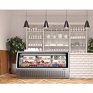 KoolMore RD32C-SS Refrigerator, 82 Inch, Stainless Steel