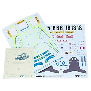 Tamiya Subaru Vehicle 300024240 Impreza WRC 2001 Car Model Kit 1:24, Multicoloured, 183.5 mm Length
