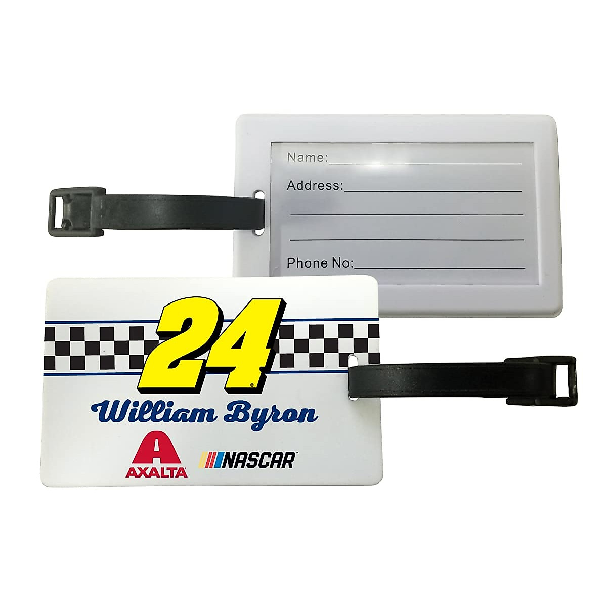 R & R Imports LTS-N-WB20 William Byron No.20 Luggage Tag - Pack of 2