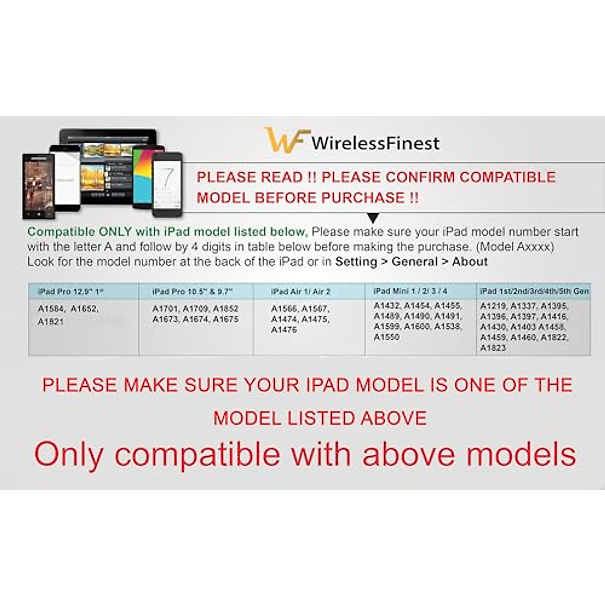 Stylus Pen Pencil 1st Generation Gen Replacement for Apple iPad Pro 1st iPad 1st 2nd 3rd 4th 5th iPad Mini 1 2 3 4 iPad Air 1st 2nd iOS Android Capacitive Tablet Touch Screen+Free Holder (Black)