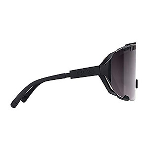 POC Devour Sunglasses Uranium Black/Brown Silver Mirror, One Size