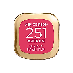 L’Oréal Paris Makeup Colour Riche Original Creamy, Hydrating Satin Lipstick, 251 Wisteria Rose, 1 Count (Pack of 3)