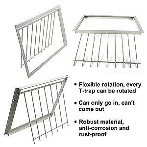 Pigeon Loft Door Pigeon Entrance Door Trap Door Pigeon House Door Racing Supplies Pet Bird Supply Product Bird cage Door (30cm/12in)