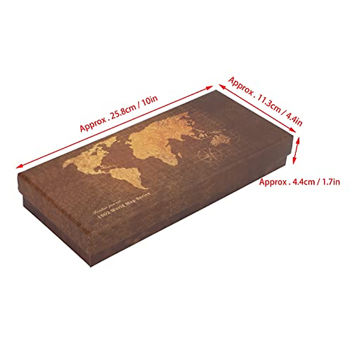 VADUMA Feather Pen Set Calligraphy Dip Pen Easy Writing Stationery Gift Box for School Office Wedding Supplies (SP172043 Pearlescent Dark Green)