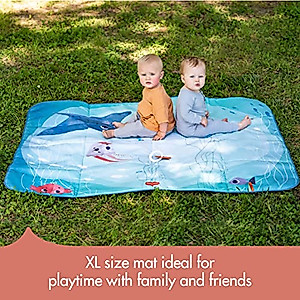 Tiny Love Outdoor Picnic Mat, XL Space Offers Plenty of Room for Play and bonding, Treasure The Ocean