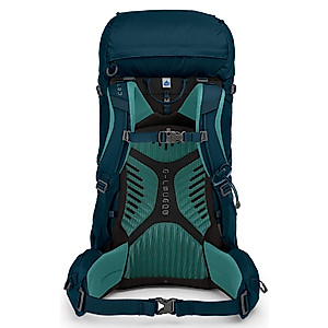 Osprey Kyte 46 Women's Backpacking Backpack, Ice Lake Green, X-Small/Small