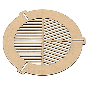 Bahtinov Mask, Anti Slip Lightweight 100 to 140mm Scratch Proof Telescope Focus Mask Astronomical Telescope Accessories Firmly for Refractors