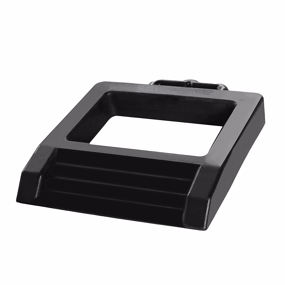 Tory Carrier Wheel Stopper Rubber Pallet Jack Truck Chock Heavy Duty Pallet Jack 14.2" Length x 11.4" Width x 2" Height