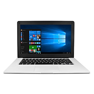 Ematic EWT144WH 14.1" HD Quad-Core 32GB Laptop with Windows 10