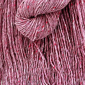 Lotus Alpaca Tweed Unique Yarn, 72% Merino Wool 10% Alpaca 18% Nylon Blended Sport Weight Yarn for Knitting & Crocheting DIY Crafts, Hats, Cardigans, Pullovers, 1 Skein/ 50 Grams, Soft Baby Yarn (#06)