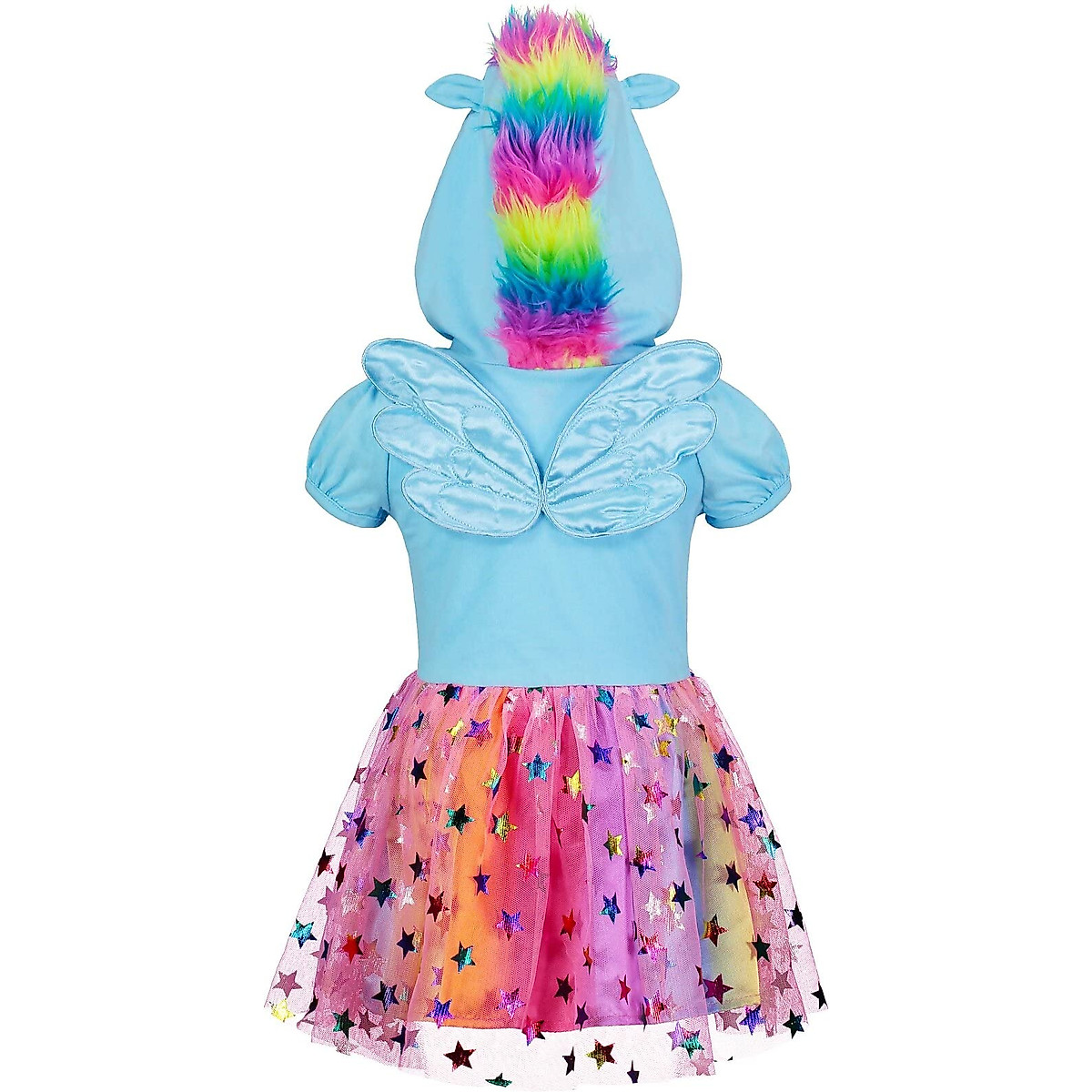 My Little Pony Rainbow Dash Toddler Girls Cosplay Tulle Dress 3T