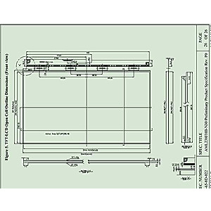 SANZAMELIN 23.8" inch 1920 X1080 TFT LCD Module Screen with LVDS Interface Display and IPS Viewing Angle Panel